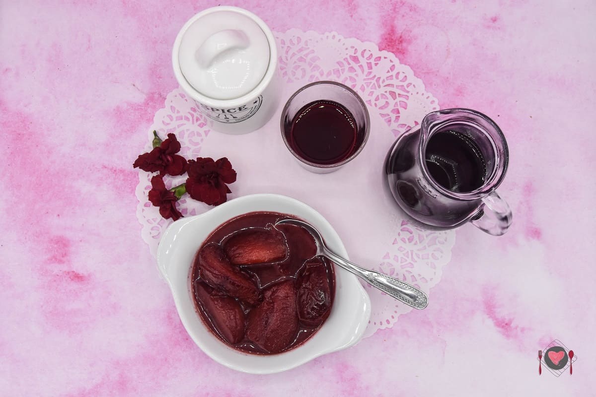 Prugne Cotte ( In 20 Minuti Con Vino Rosso E Spezie )