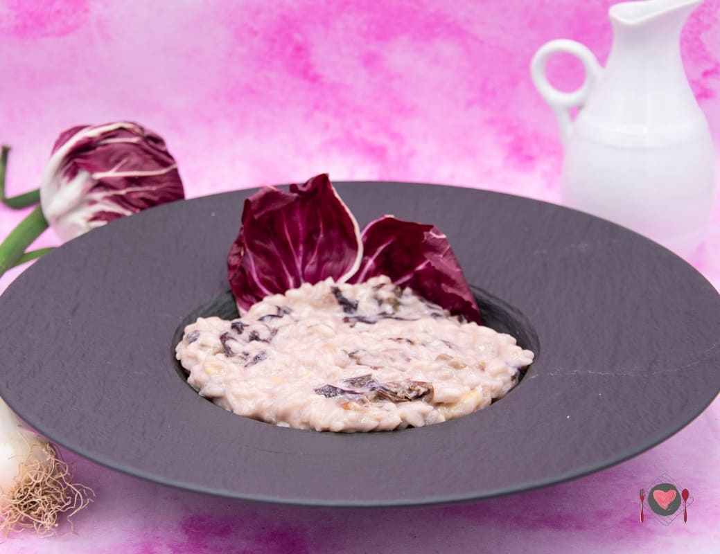 Risotto Radicchio E Scamorza ( In 25 Minuti )